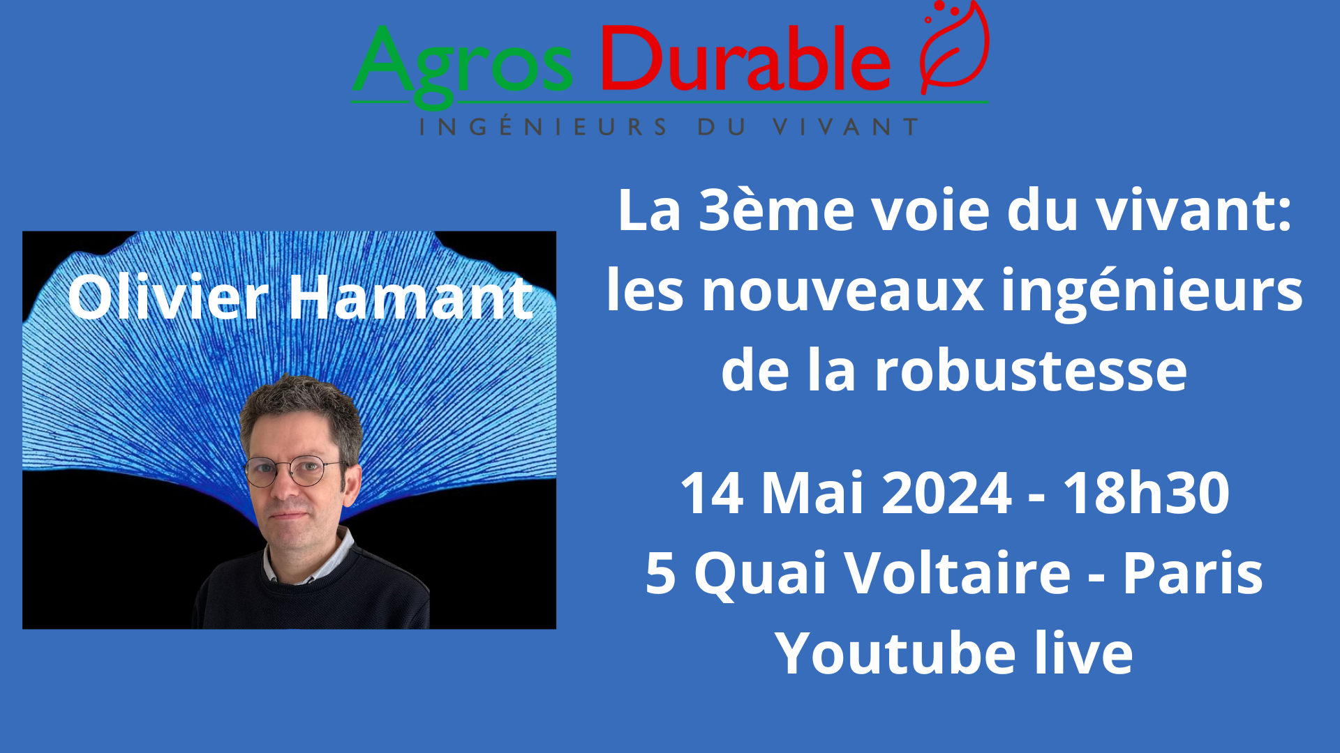 la 3ème voie du vivant: les nouveaux ingénieurs de la robustesse